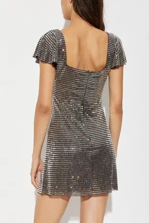 SELF-PORTRAIT Short Sequin Dress