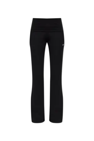 Nike Flared Leg Trousers - Black