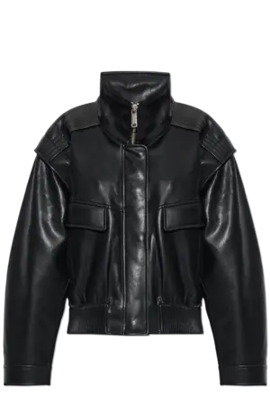 SELF-PORTRAIT Jacket With A Stand-up Collar