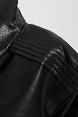 SELF-PORTRAIT Jacket With A Stand-up Collar