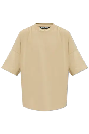 Palm Angels Cotton T-shirt With Logo