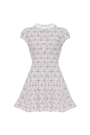 SELF-PORTRAIT Dress With Shimmering Appliqués