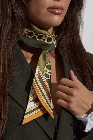 FERRAGAMO Silk Scarf
