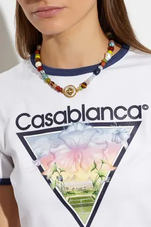 Casablanca Short Necklace With Colorful Stones