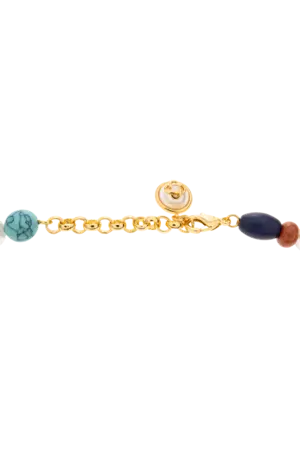 Casablanca Short Necklace With Colorful Stones