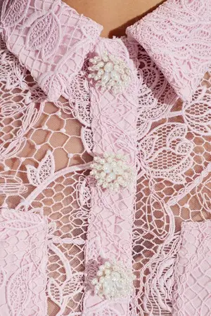 SELF-PORTRAIT Lace Dress With Pockets