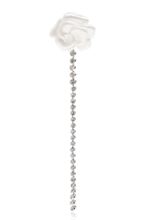 SELF-PORTRAIT Long Earrings With Shimmering Crystals
