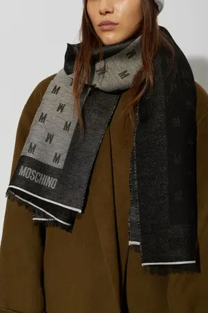 Moschino Scarf With Monogram