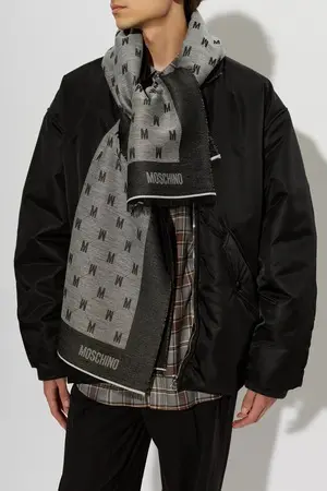 Moschino Scarf With Monogram
