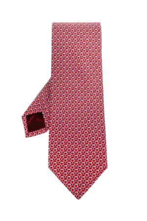 FERRAGAMO Silk Tie - Red