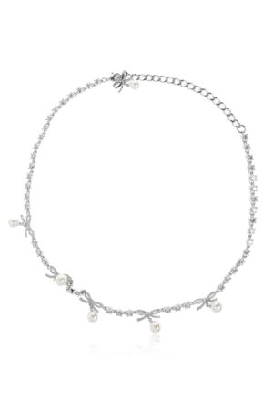 SELF-PORTRAIT Necklace With Shimmering Crystals