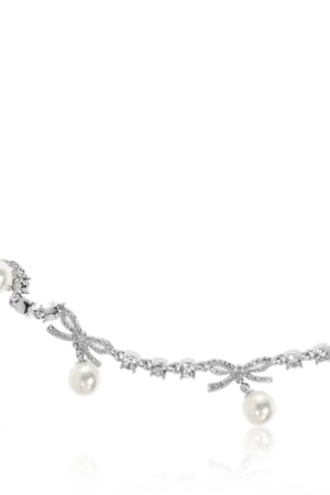 SELF-PORTRAIT Necklace With Shimmering Crystals