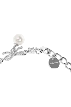 SELF-PORTRAIT Bracelet With Shimmering Crystals