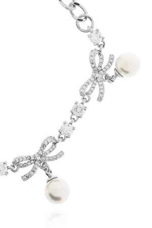 SELF-PORTRAIT Bracelet With Shimmering Crystals