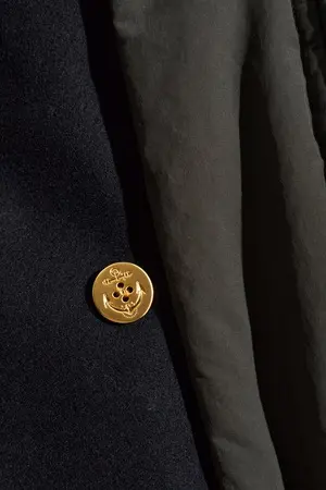 Sacai Insulated Jacket With Stand-up Collar