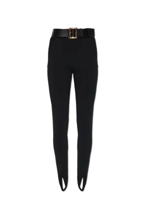 SELF-PORTRAIT Leggings With A Belt