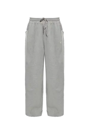 ADIDAS ORIGINALS Wide-leg Sweatpants - Grey