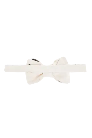 TOM FORD Silk Bow Tie - Cream