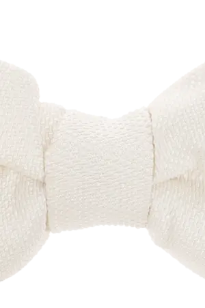TOM FORD Silk Bow Tie - Cream