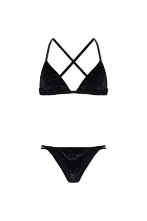 Balmain Two-piece Swimsuit - Black