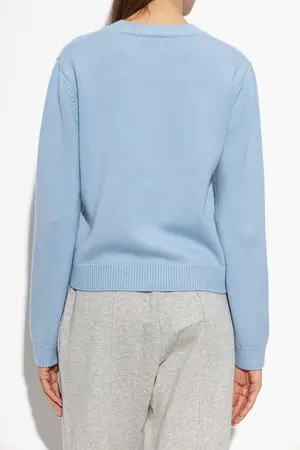 Casablanca Sweater With A Colorfully Embroidered Logo