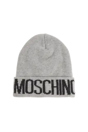 Moschino Cap With Logo - Grey