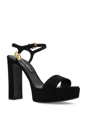 Dolce & Gabbana Suede Platform Sandals