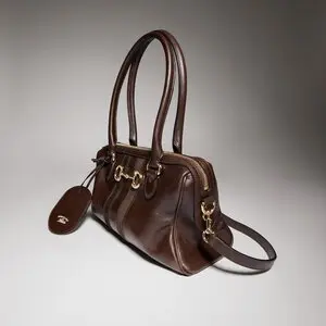 Gucci Borsetto Medium Boston Bag Leather