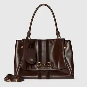 Gucci Paparazzo Medium Top Handle Bag Leather