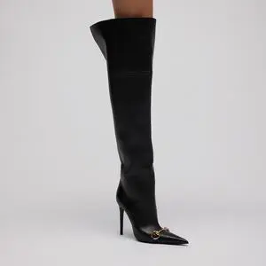 Gucci Donna Slip-on Boot Leather