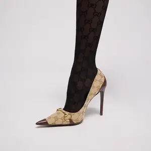Gucci Donna Pump Gg Canvas
