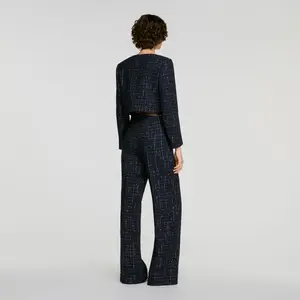 Sandro Decorative Tweed Jacket
