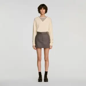 Sandro Wool Skort
