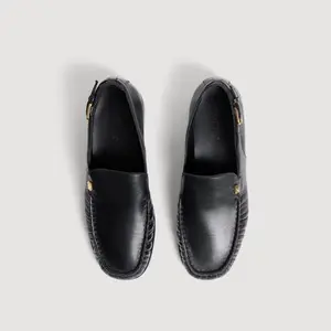 Sandro Leather Buckle Loafers