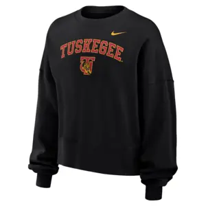 Nike College Phoenix Fleece Crewneck Sweatshirt - Black