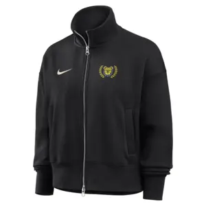 Nike College Phoenix Fleece Track Jacket - Black