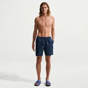 Nike Swim Breaker 7" Brief-lined Volley Short - Blue