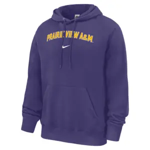 Nike College Club Fleece Pullover Hoodie - Purple