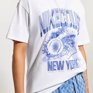Nike Nikecourt Slam Tennis T-shirt - White