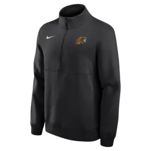 Nike Florida A&m University Rattlers Club Fleece Half-zip Top - Black