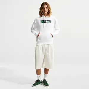 Nike Court Pullover Hoodie - White