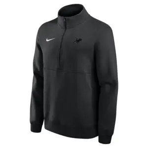 Nike NIKE Prairie View A&M University Panthers Club College Fleece Half-Zip Top Black