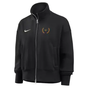 Nike Women's College (florida A&m University) Women's Phoenix Fleece Track Jacket Black