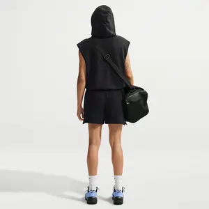 Nike Studio Fleece Lightweight Mid-rise Shorts - Black