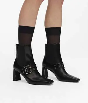 Karl Lagerfeld Kati Buckle Chelsea Boots