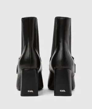 Karl Lagerfeld Kati Buckle Chelsea Boots