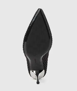 Karl Lagerfeld Sarabande Gemstone Mesh Heels