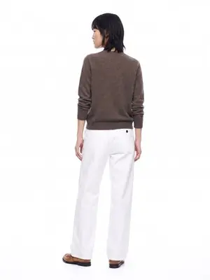 THE ROW Cashmere Phora Sweater - Brown