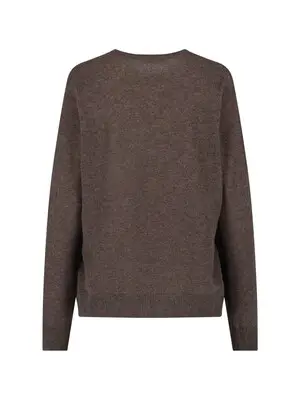 THE ROW Cashmere Phora Sweater - Brown