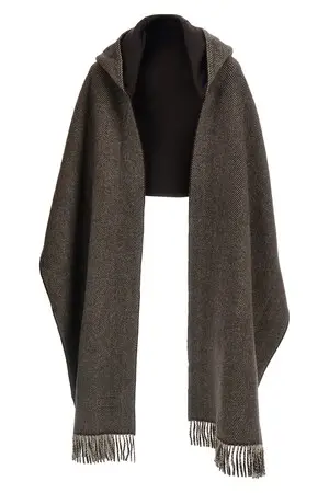 BRUNELLO CUCINELLI Scarf With Reversible Hood